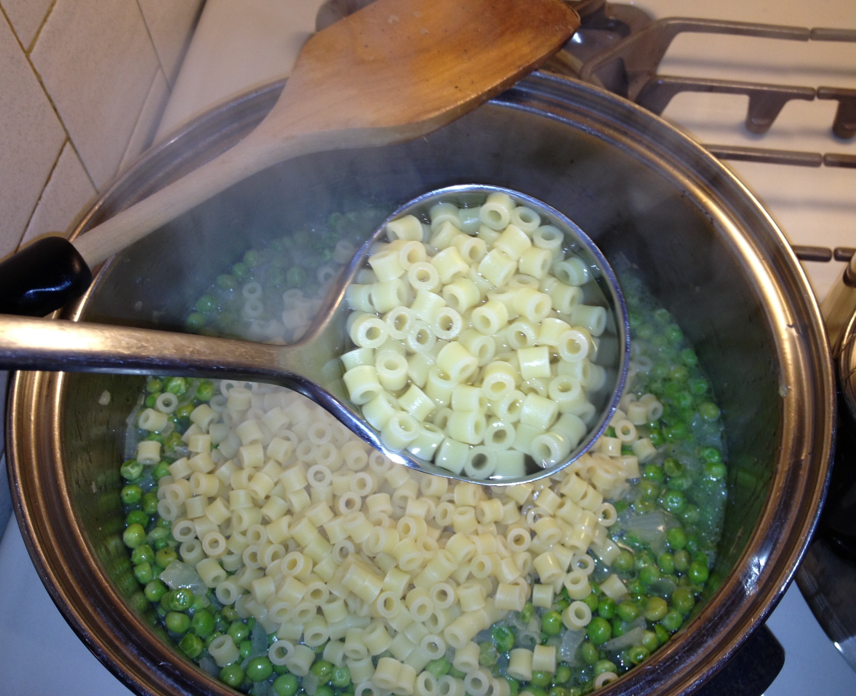 pasta and peas | "The Sicilian Penthouse" also known as my life in a ...